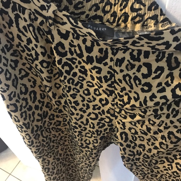 Primark | Pants & Jumpsuits | Primark Leopard Print Pants | Poshmark